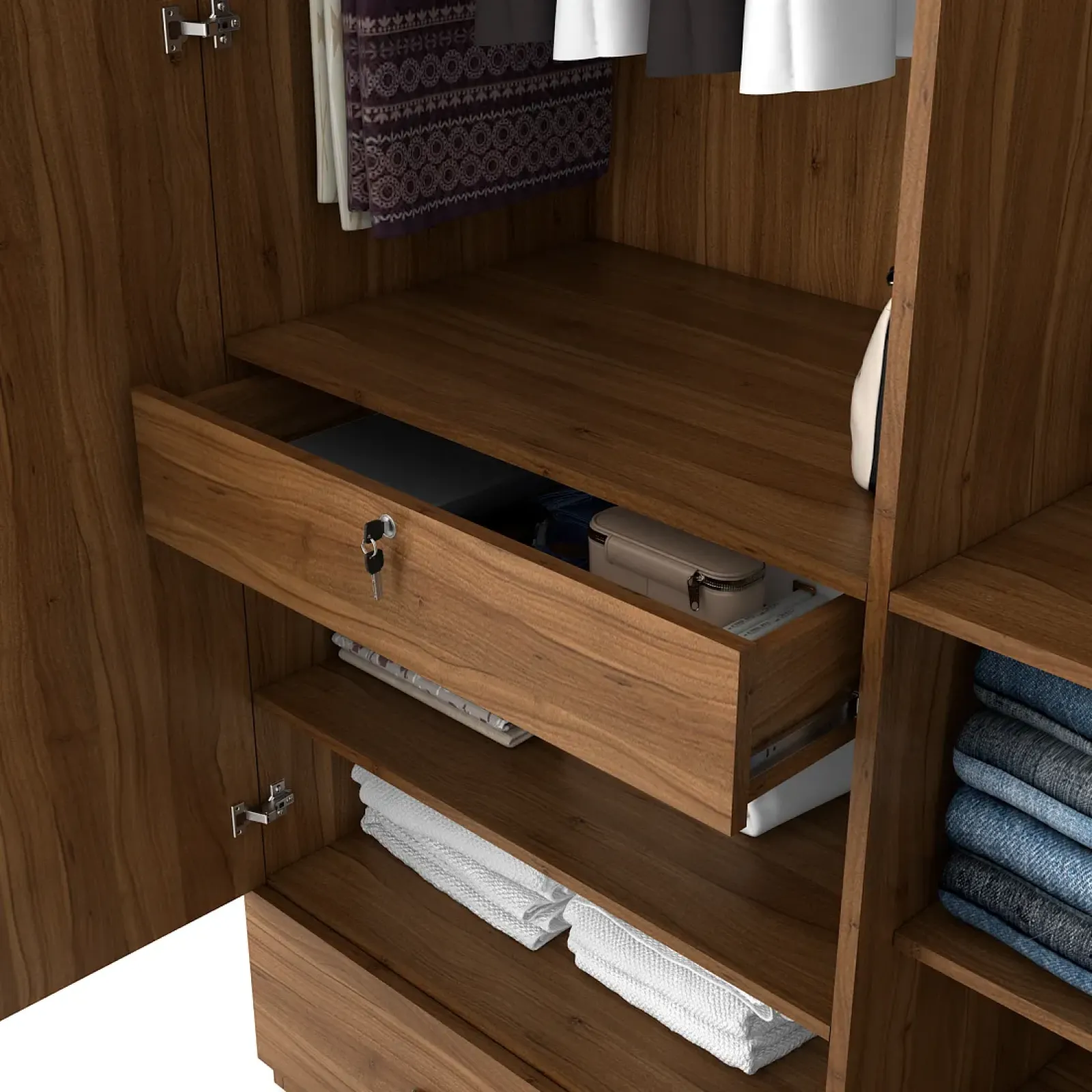 Linden 4 door wardrobe by spacewood store